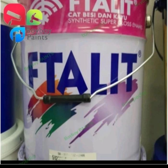 Jual Ftalit Gloss Cat Kayu Dan Besi Hella Grey 611 20 kg - Jakarta ...