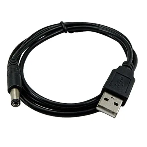 Kabel USB to DC 5.5x2.1 80CM - Shop | Tokopedia