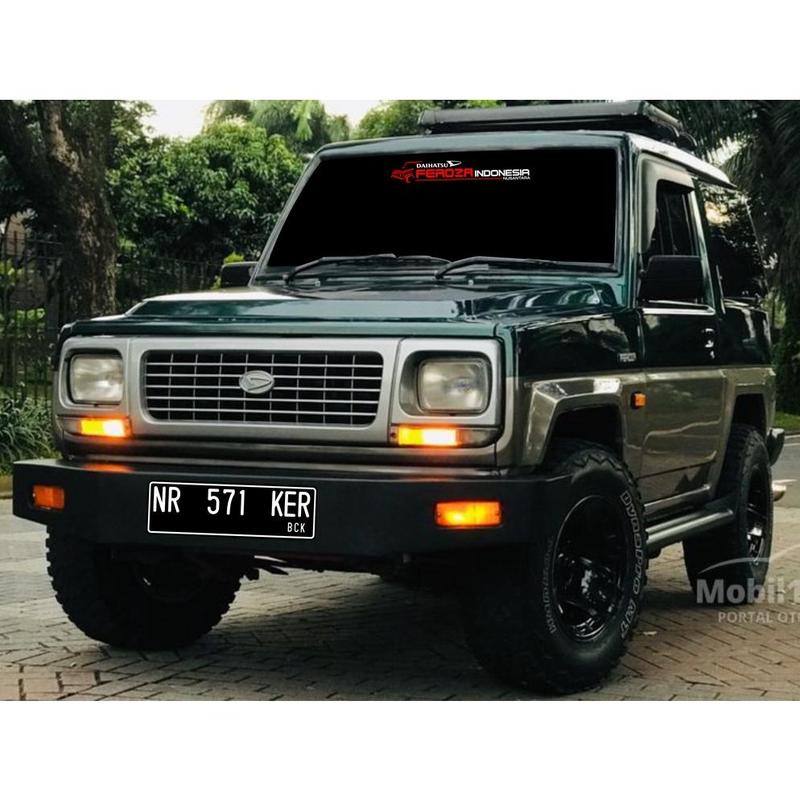 stiker cutting kaca mobil FEROZA indonesia 60cm --* - Shop | Tokopedia