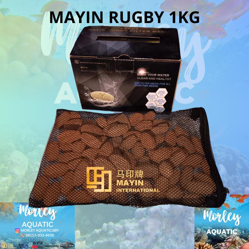 Mayin rugby media bio filter 250gr / 500gr / 1kg / 3kg - Shop | Tokopedia
