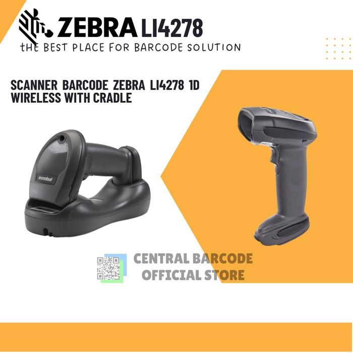 Jual BARCODE SCANNER SYMBOL ZEBRA LI4278 | LI 4278 SCANNER WIRELESS 1D ...