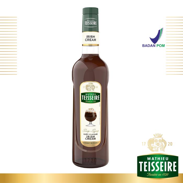 Teisseire sirup rasa Irish Cream 700ml ( FRANCE'S NO.1 SYRUP - Shop ...