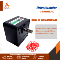 Jual Oriental Motor Parallel Shaft Gearhead 3GN-K Series - 1:18 - Kota ...