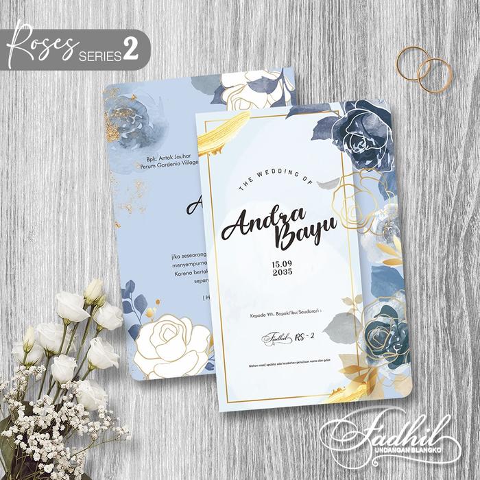 Jual Blangko undangan pernikahan FADHIL RS2 Terbaru dan Termurah - Kab ...