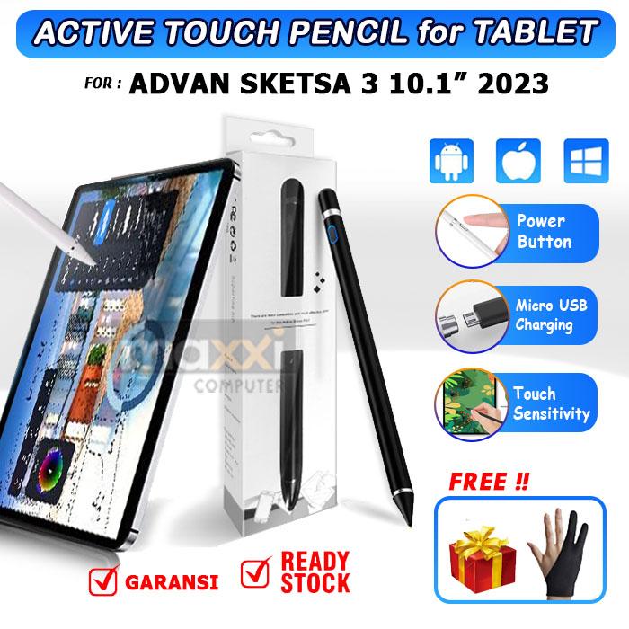 Jual Advan Sketsa 3 Tablet 10 Inch Stylus S Pen Pencil Pensil Touch ...