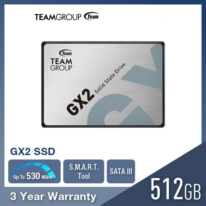 TEAM SSD GX2 512GB SATA 2,5' Team Group Foxhound - Shop | Tokopedia