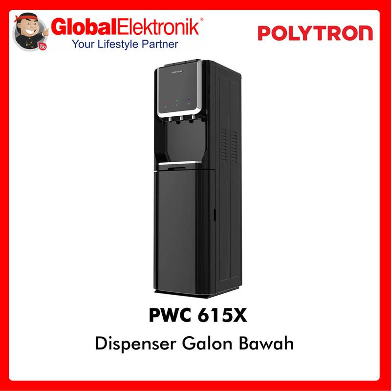 DISPENSER POLYTRON GALON BAWAH 110 WATT - PWC 615 X - Shop | Tokopedia
