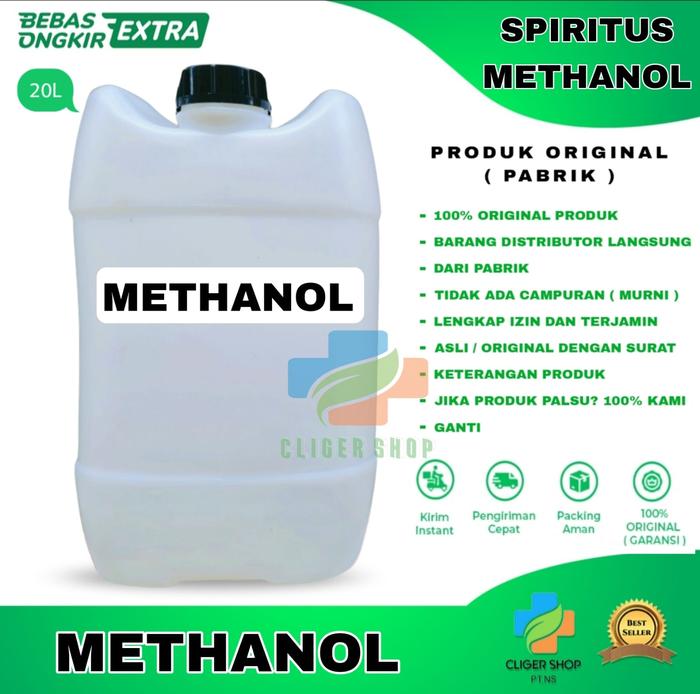 Jual METHANOL 20 LITER / METHANOL ( PURITY 99,99% ) / SPIRITUS ...