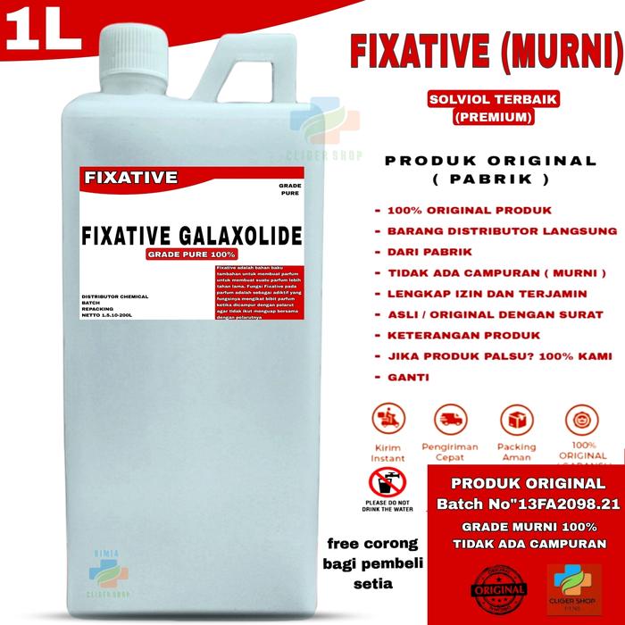 Jual FIXATIVE GALAXOLIDE MURNI 100% / FIXACTIVE GALAXOLIDE PENGUAT ...