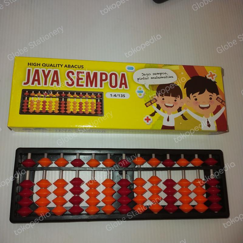 Sempoa sipoa Aritmatik 13 tiang merk Jaya Sempoa, hrg 1pc - Shop ...
