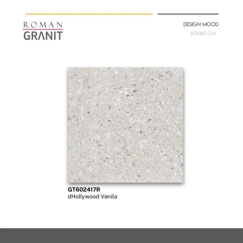 ROMAN Granit 60x60 dHollywood Vanilla / Lantai Terazzo Matt - Shop ...