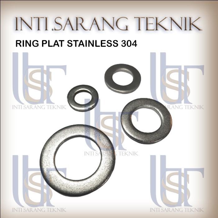 Jual RING PLAT STAINLESS M16 - SS304 - SUS304 - A2 - Jakarta Pusat ...