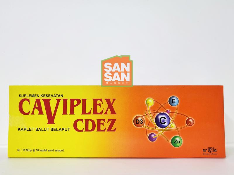 Caviplex CDEZ Box isi 100 kaplet - Shop | Tokopedia