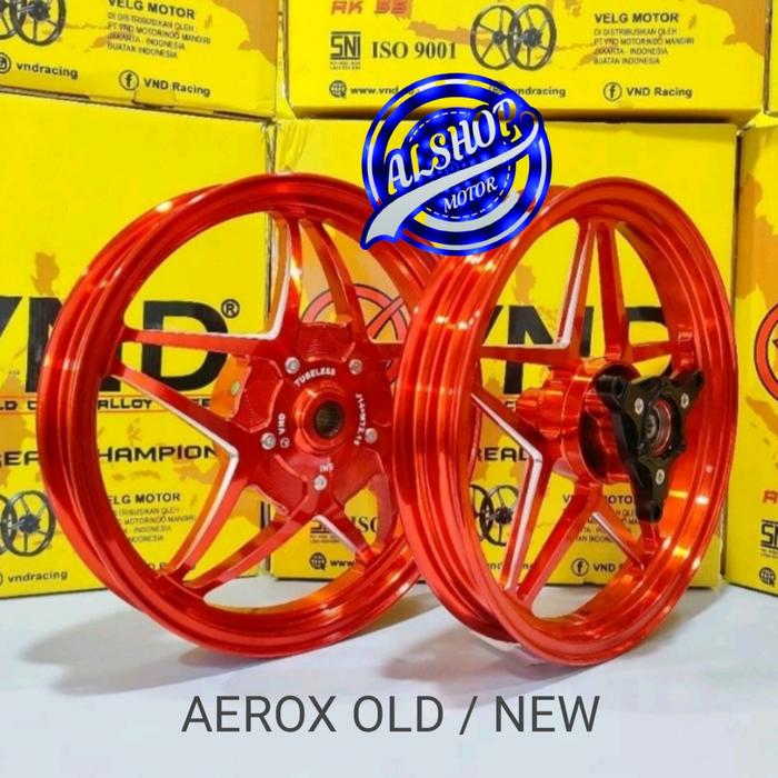 Jual VELG RACING VND AEROX 155 OLD NEW V SPEED V2 Ban Motorcycle ...