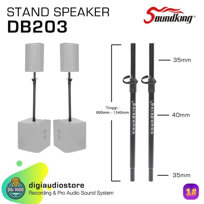 Jual Tiang Speaker - Stand Speaker Subwoofer ke speaker Satelit ...