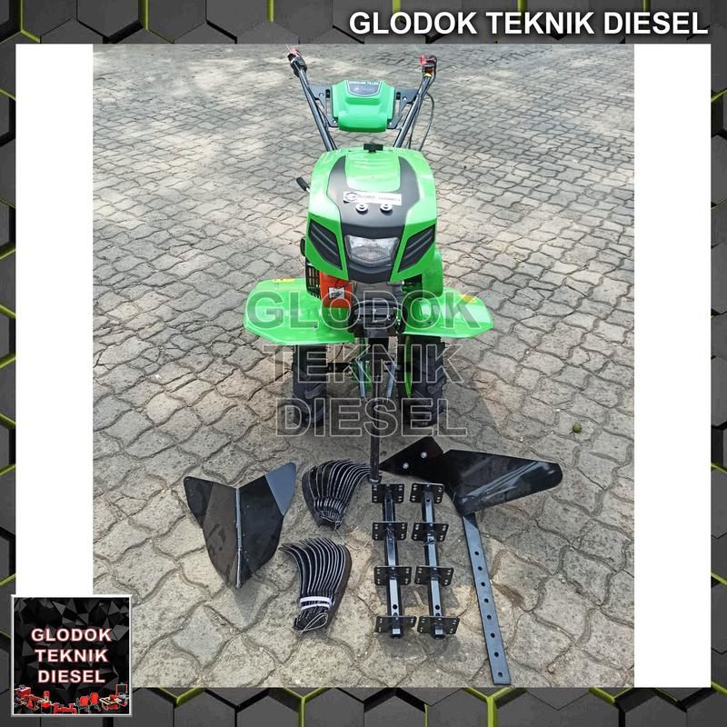 Mesin Traktor Bajak Sawah Parit Penyiangan Cultivator Tiller Machine ...