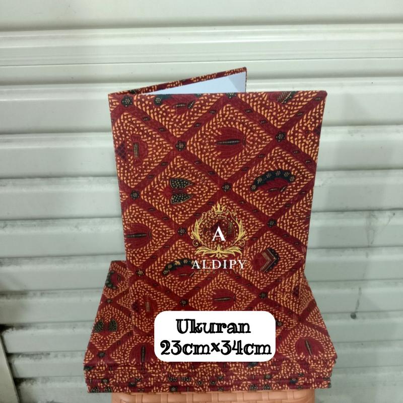 Map Batik Polos Upacara Ukuran F4(23cm×34cm) Berkualitas - Shop | Tokopedia
