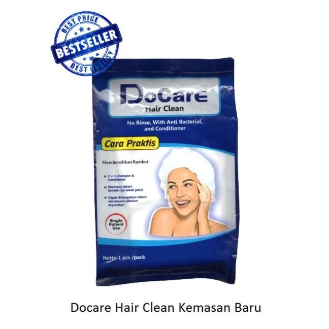 Docare Hair Clean 2in1 Shampoo & Conditioner in Cap - Shop | Tokopedia