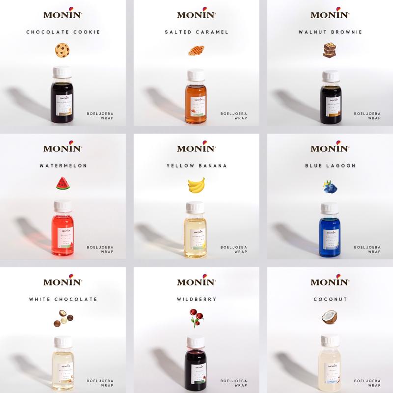 Monin All Varian Coffee Syrup Repack [30, 50, 100] g - I butterscotch ...