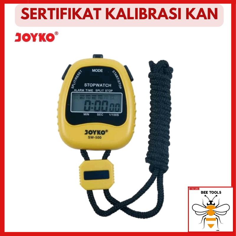 Stopwatch Joyko SW Pengukuran waktu Kalibrasi Sertifikat KAN - Shop | Tokopedia