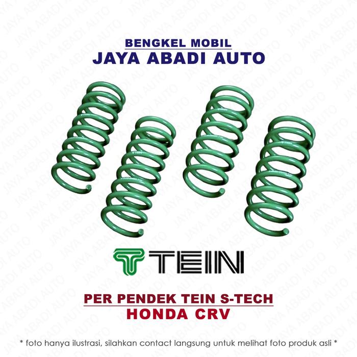 Jual Lowering Kit / Coil Spring / Per Pendek TEIN STECH - HONDA CRV ...