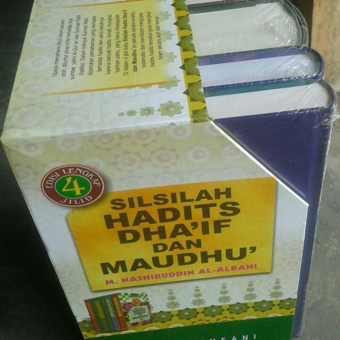 Jual Buku Silsilah Hadits Dha'if Dan Maudhu' 1 Set 4 Jilid lengkap ...