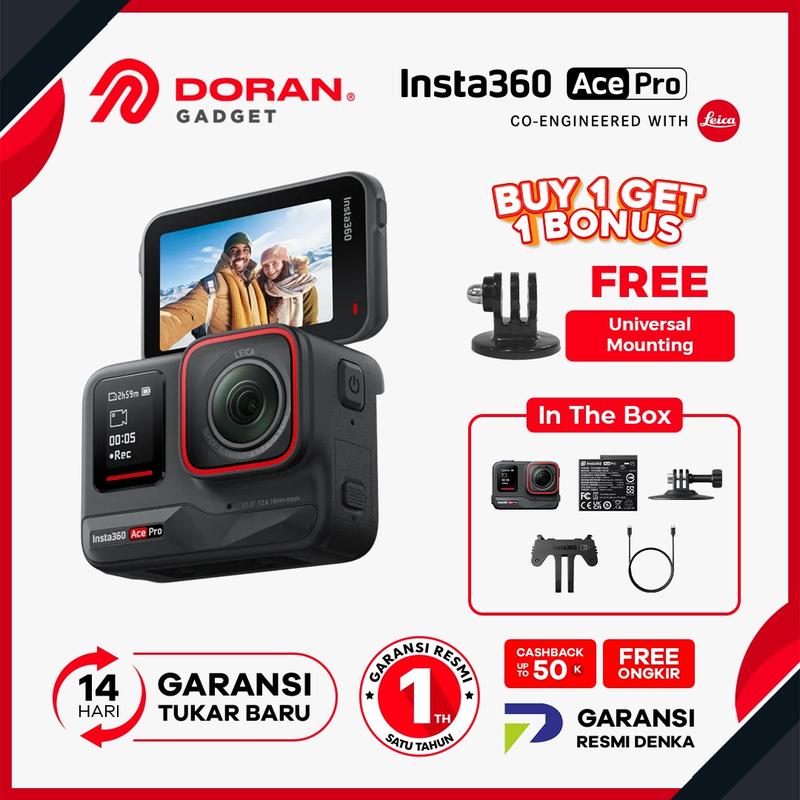 Insta360 Ace Pro 8K Action Camera Insta 360 Ace Pro Garansi Resmi ...