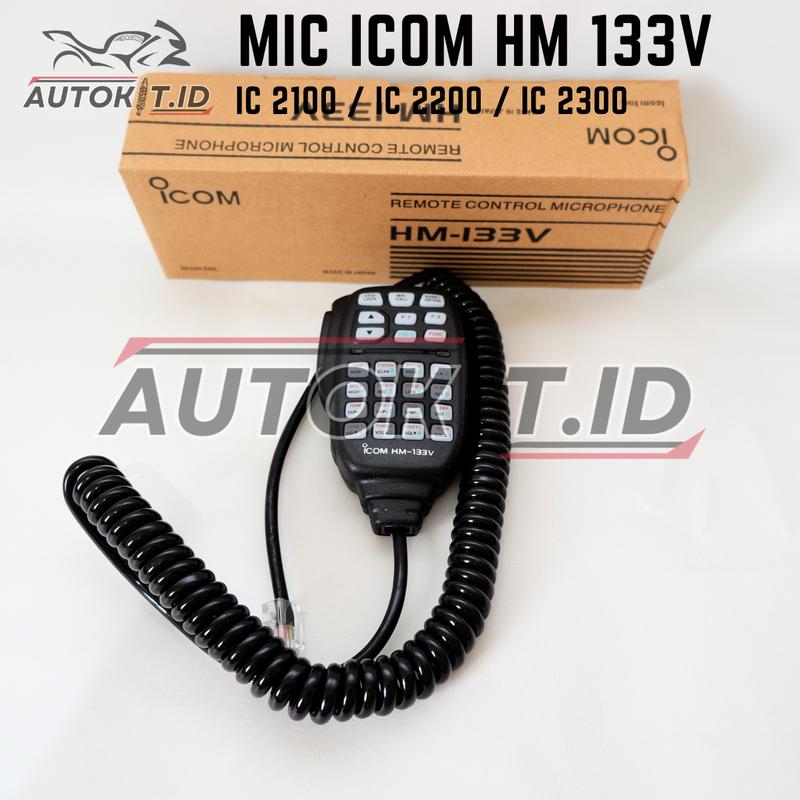 MIC ICOM HM 133V MIK ICOM HM133 HM 133 EXTRAMIC IC 2200 2300 2300H ...