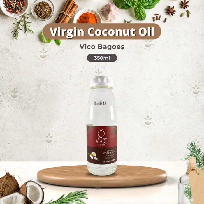 Promo Vico Bagoes 350ml - VCO Virgin Coconut Oil Minyak Kelapa 350 ml ...
