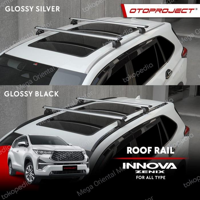 Jual Otoproject - Paket Roof Rail + Cross bar Ori Design Innova Zenix ...