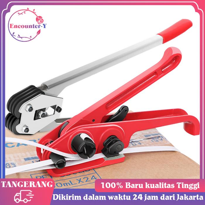Jual 2 In 1 Alat Packing Manual Strapping Klempoly Strapping Tensioner ...