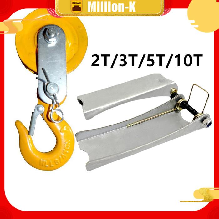 Jual Safety Latch Hook 2ton 3ton 5ton 10ton Safety Latch Chain Block ...