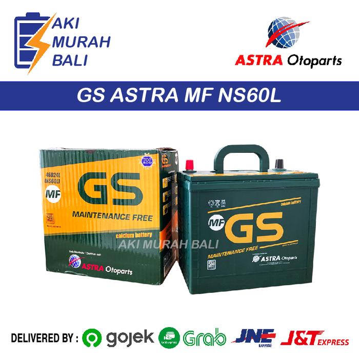 Jual Aki Gs Astra NS60L MF Aki Kering Aki Mobil Ertiga, Livina, Evalia ...