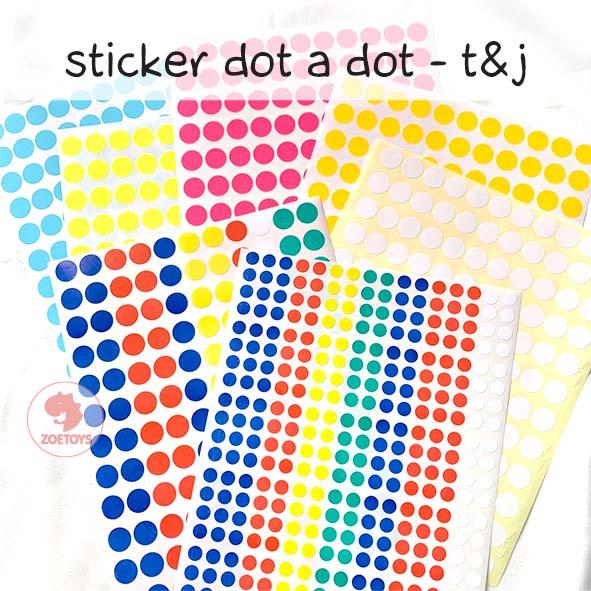 Sticker Dot a Dot T&J - Shop | Tokopedia