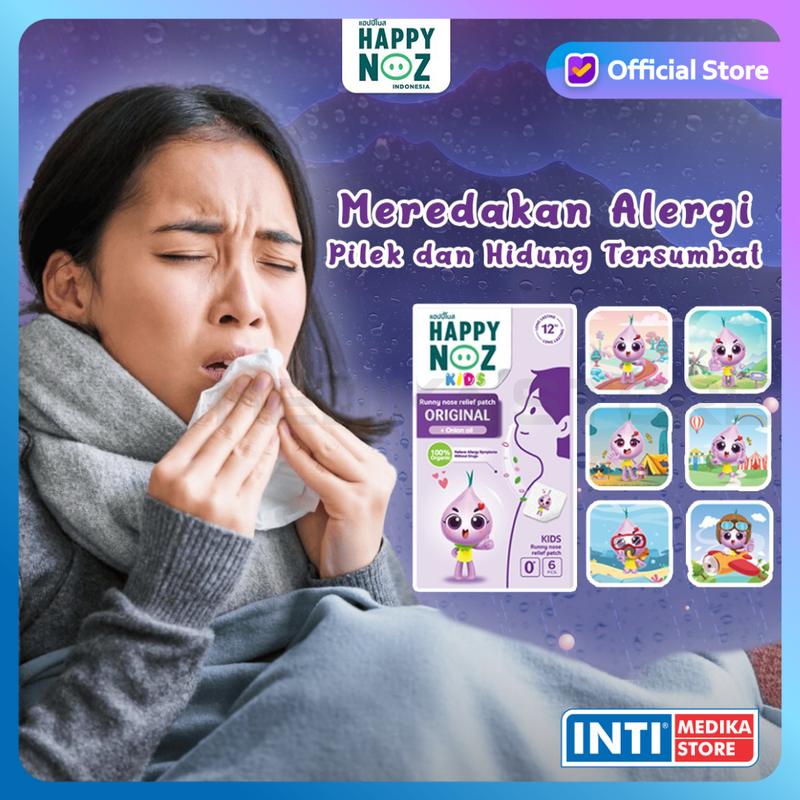 HAPPY NOZ - Stiker Bawang Anti Flu & Polusi | Onion Patch Kids - Shop ...