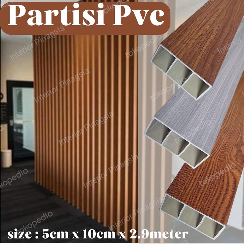 PARTISI PVC / KISI-KISI PENYEKAT RUANGAN - Shop | Tokopedia