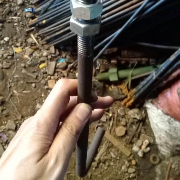 baut angkur L angker anchor bolt m14 m 14 mm x 20 ( 200 ) - Shop ...