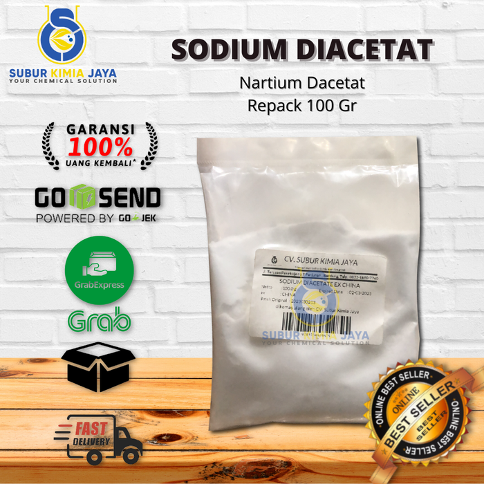 Jual Sodium Diacetate Food Grade / Natrium Asetat 100 Gr - Kota Bandung ...