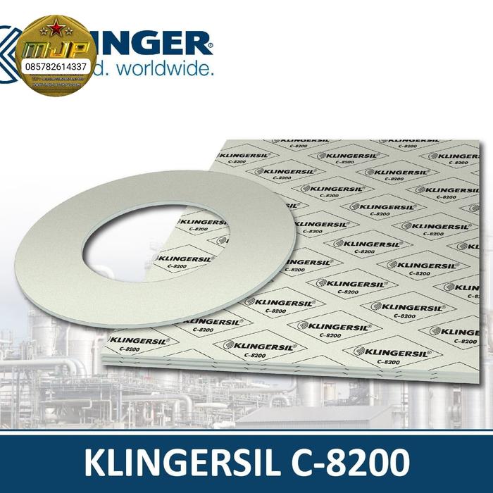 Jual KLINGERSIL C 8200 3MM X 1500MM X 2000MM ORIGINAL - Jakarta Barat ...