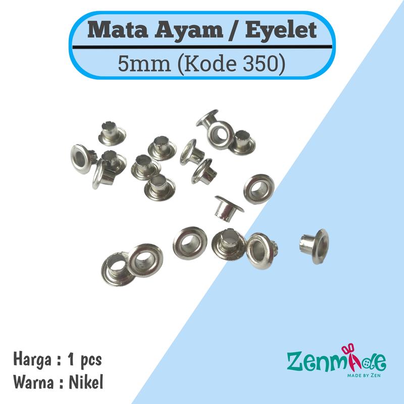 Ring Mata Ayam (kode 350) 5mm /eyelet/mata itik/ ring banner - Shop ...