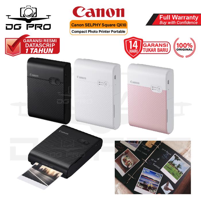 Jual Canon SELPHY Square QX10 Compact Photo Printer Portable Garansi ...