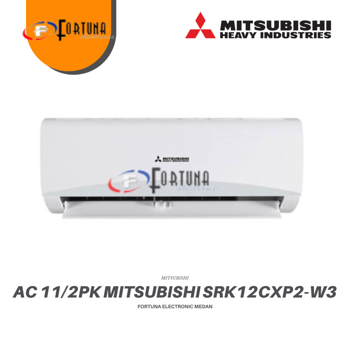 Jual MITSUBISHI SRK12CXP2-W3 AC 1 1/2 PK 1.5 PK 2PK 2,5PK STANDART ...