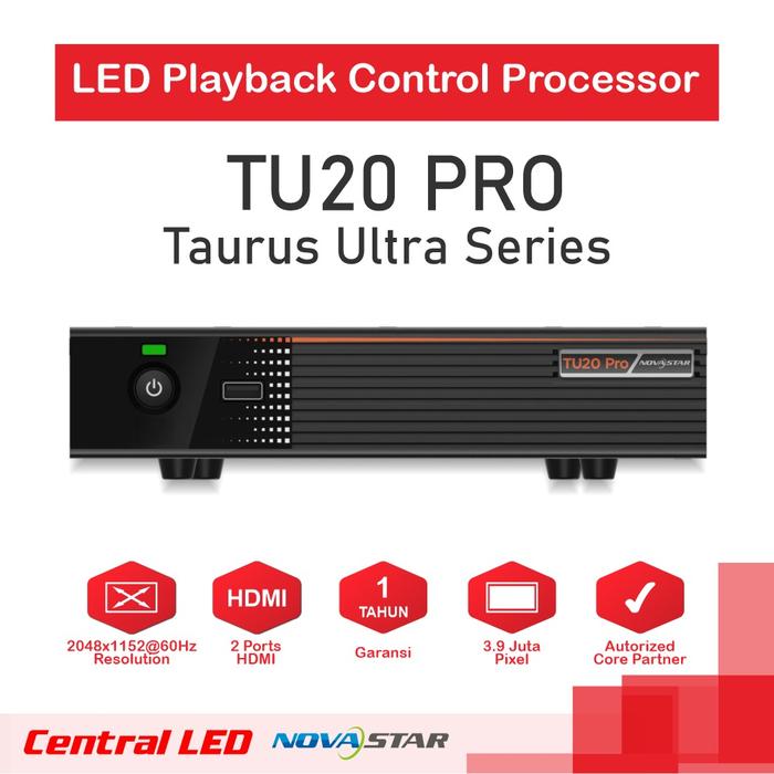Promo SENDING BOX NOVASTAR TU20 PRO LED PLAYBLACK CONTROL PROCESSOR ...