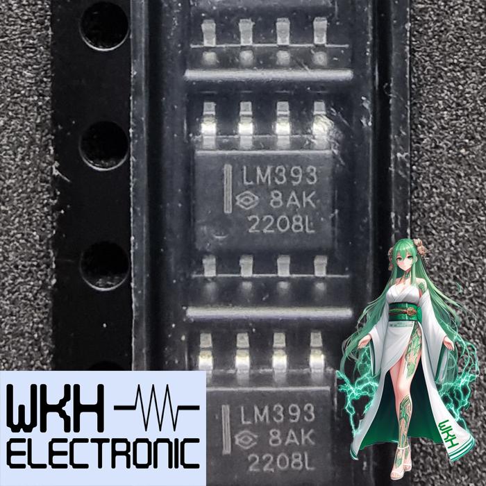 Jual LM393DR SMD LM393 LM393D SOP-8 SOP8 DUAL COMPARATOR IC - Kota ...