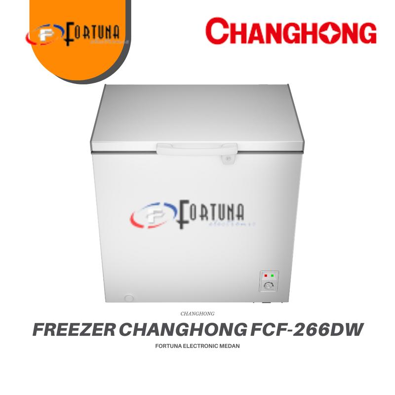 CHANGHONG CHEST FREEZER & CHILLER FCF-266DW (220 LITER) MEDAN - Shop ...