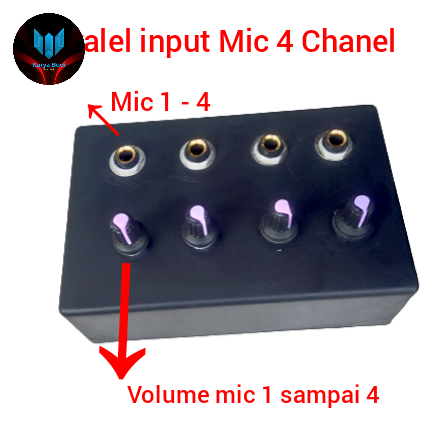 Jual Paralel mic 4 chanel passive - Kab. Kudus - Toko Karya Budi ...