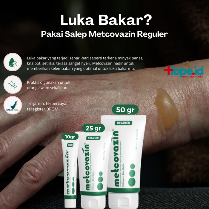 Promo Salep Luka Bakar Metcovazin Reguler - 10 gr - Kota Depok ...