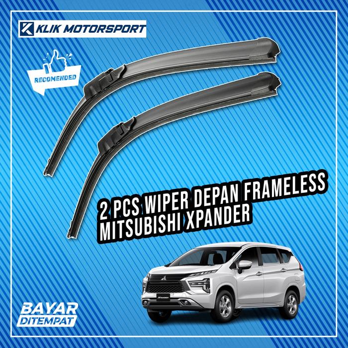 Promo Wiper Mitsubishi Xpander / Wiper Mobil Frameless - 1 Set Depan ...