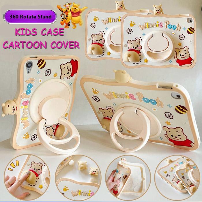 Jual iPad Mini 1 2 3 4 5 6 SQUISHY Case Anak Winnie Rotate Stand Kid ...
