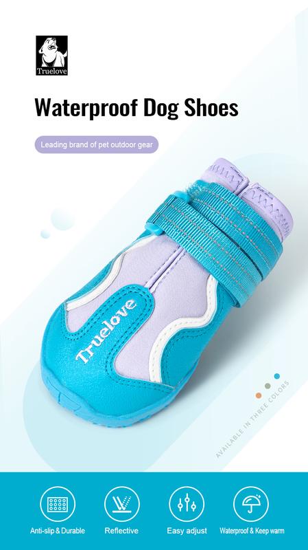 TRUELOVE DOG SHOES Waterproof TPR Sole Boots - Sepatu Anjing - Shop ...
